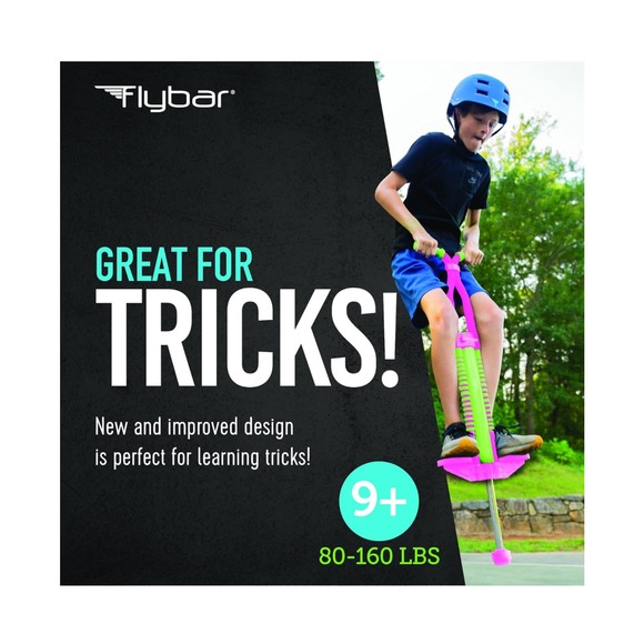 Flybar | Games | Flybar Master Pogo Stick Ages 9 8 To 60 Lbs Easy Grip ...
